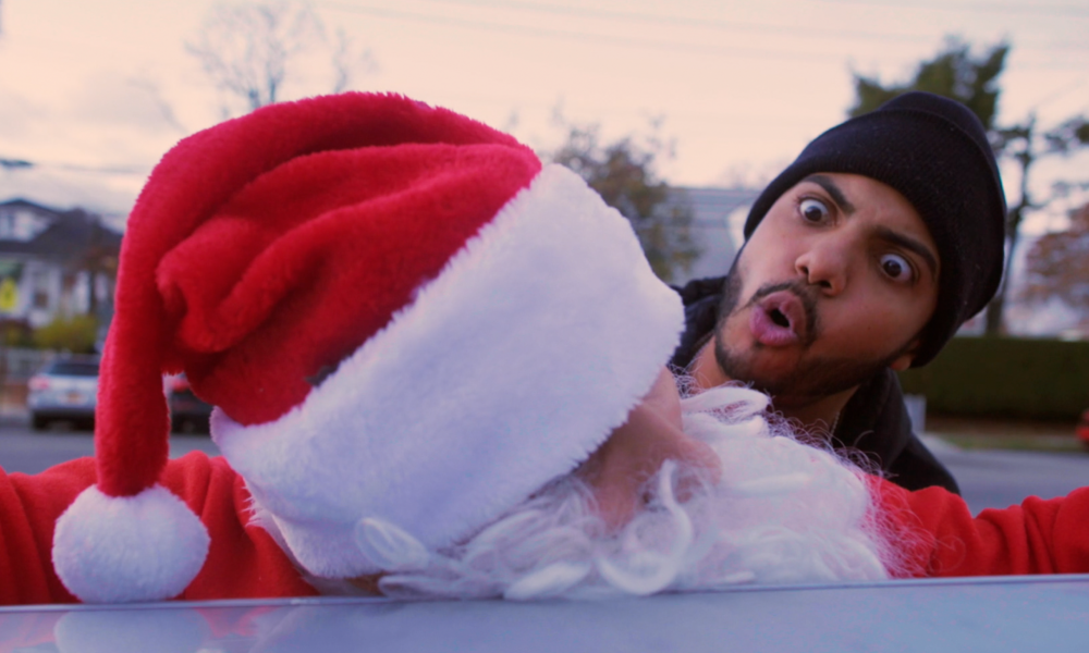 When Hood Santa Gets Pulled Over - 8JTV